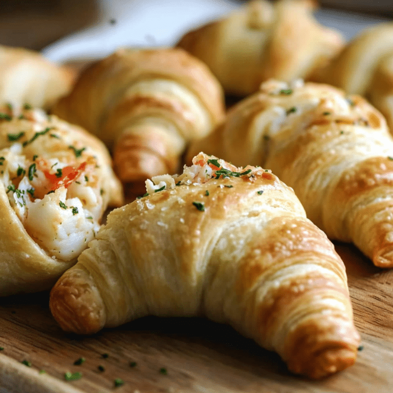 Crab Cheese Filled Crescent Rolls : Easy & Delicious Appetizer - Lyndy's Kitchen