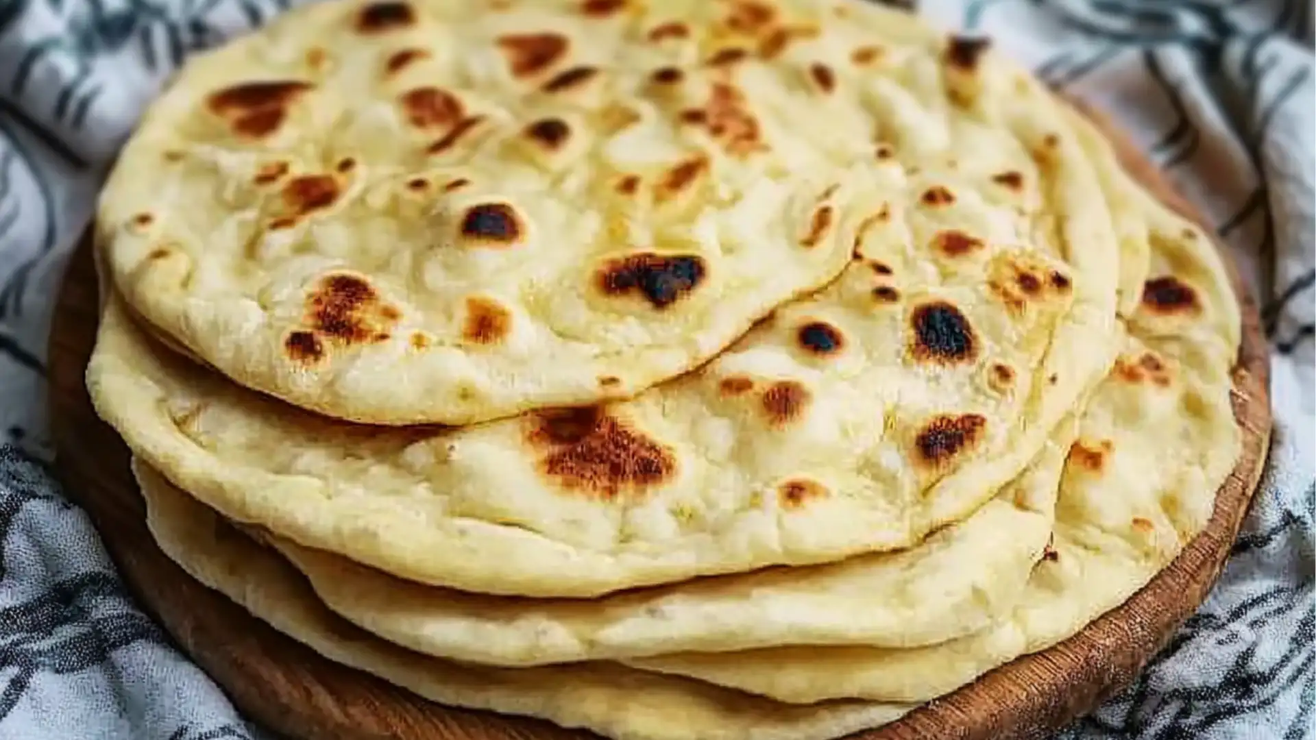 Easy Soft Flatbread Recipe (No Yeast): Fluffy